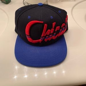 Accessories | Chicago Snapback Hat Blue Black Red | Poshmark